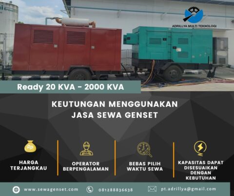 Sewa Genset Bogor Terlengkap | PT. Adrillya Multi Teknologi