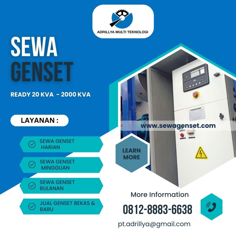 Sewa Genset Ciamis Terlengkap | PT. Adrillya Solusi Teknologi