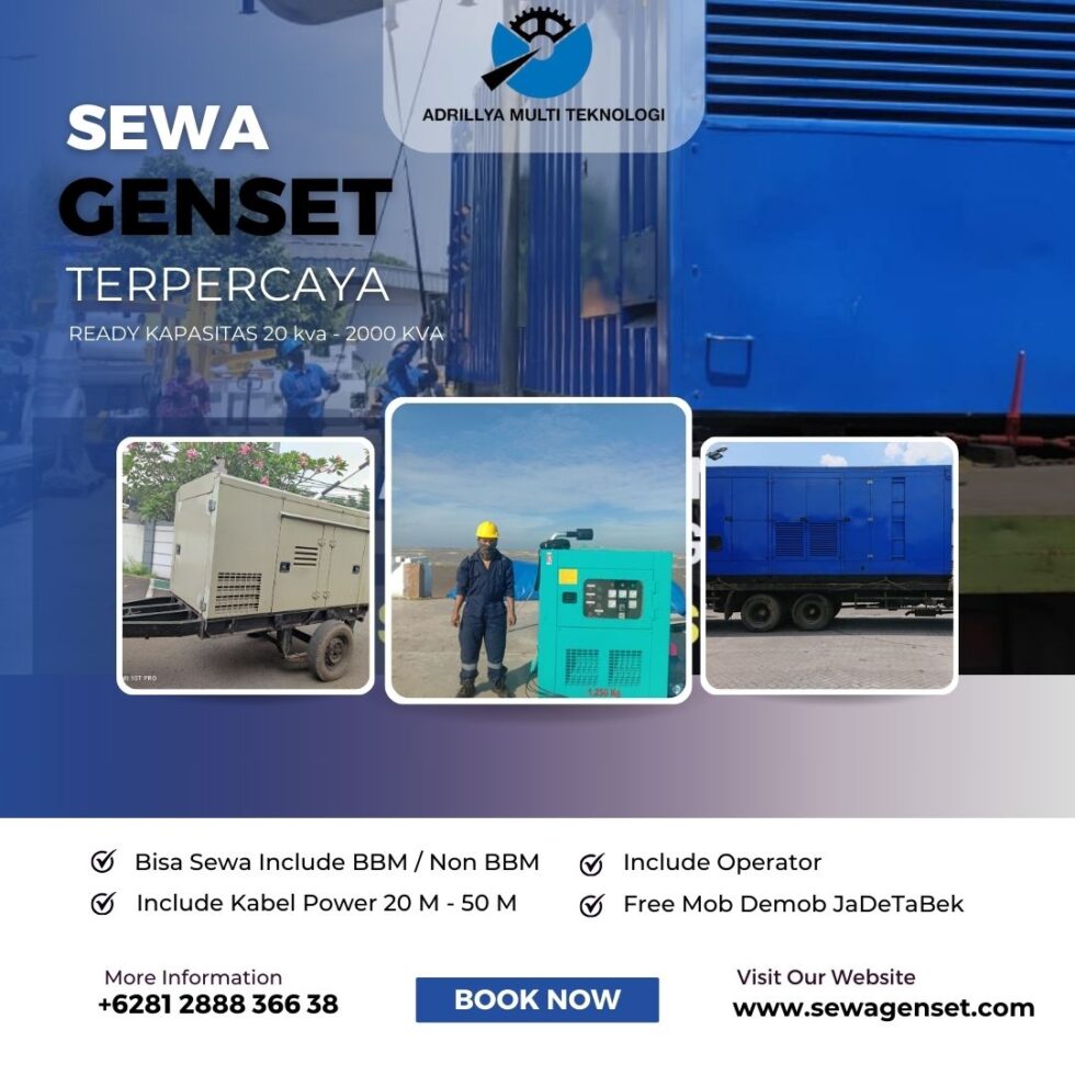 Sewa Genset Marunda Bekualitas | PT. Adrillya Muti Teknologi